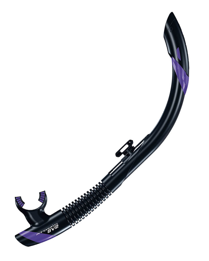 Atomic Aquatics SV2 Flex Snorkel – Stride & Stroke