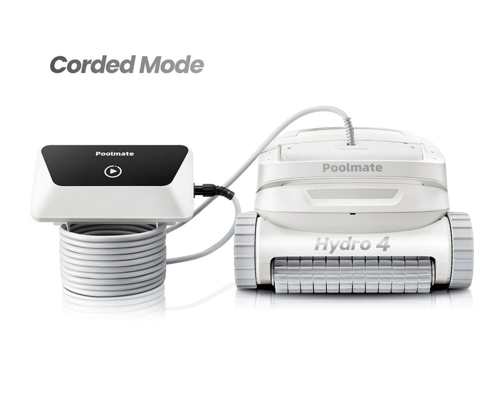 POOLMATE Hydro 4 Robotic Pool Cleaner – Stride & Stroke